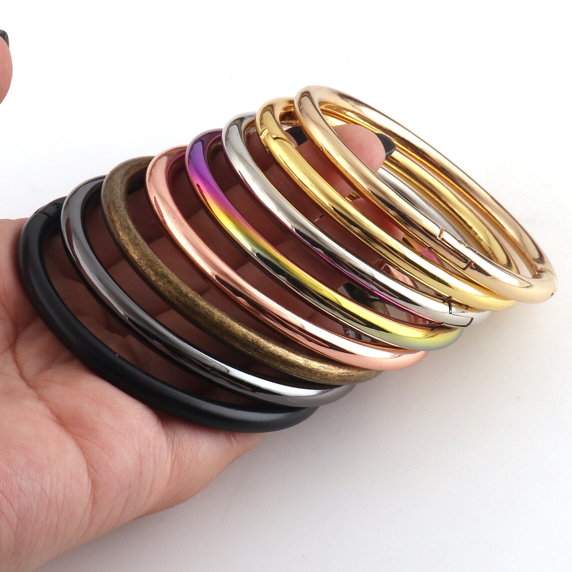 Large Spring Ring 62mm CHOOSE COLOR Extra Large Spring O Ring - Etsy