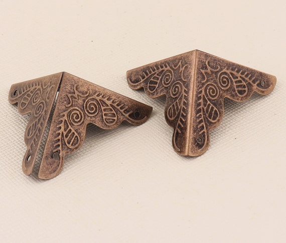 Antique Bronze Corner Protectorswood Corner Decorative | Etsy