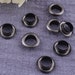 100set Gunmetal Eyelets Grommets With Washers,round Grommet Eyelet ...