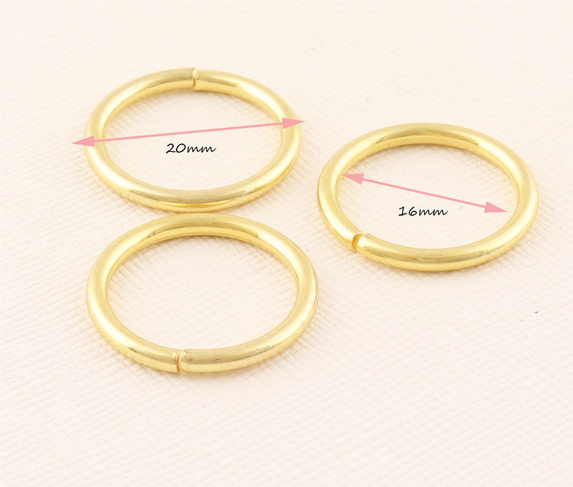 Light Gold Round Ringo Ringstrap Ringspurse Strap | Etsy