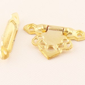 Gold Lock,jewelry Box Lock,wooden Box Lock,4set Latch Lock,37mm Metal ...