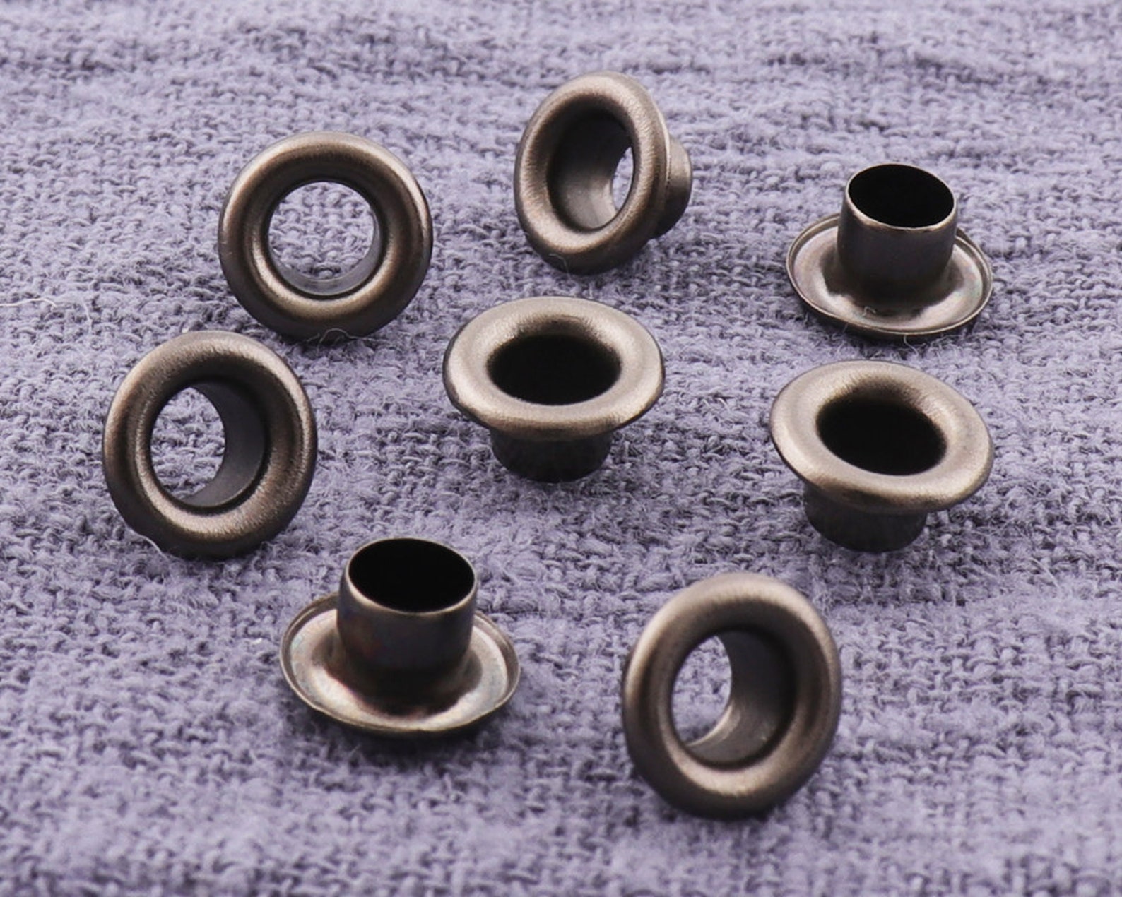 100pcs ojales de metal de la cara Grommets con arandelas ojal - Etsy España