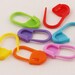 Plastic Safety Pin Markers/locking Stitch Markers/plastic - Etsy