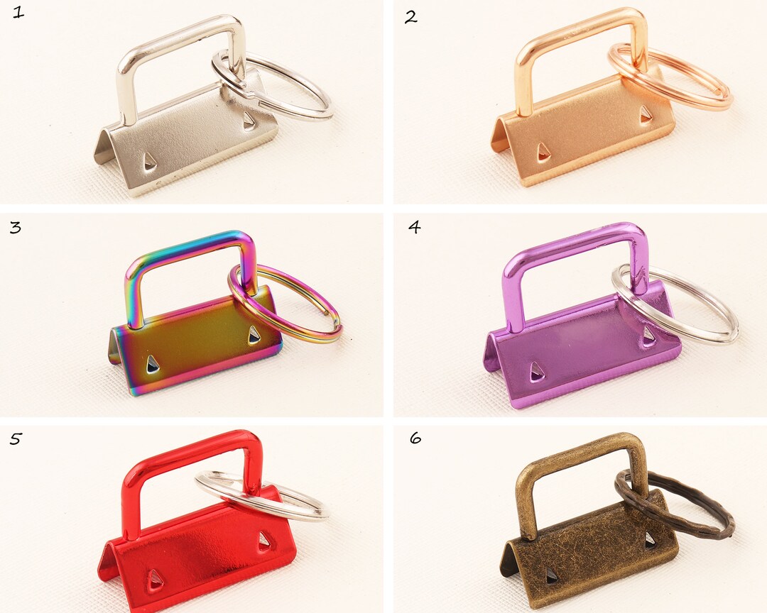 Key Fob Hardware Combo,key Fob Hardware With Keychain Hardware,silver ...