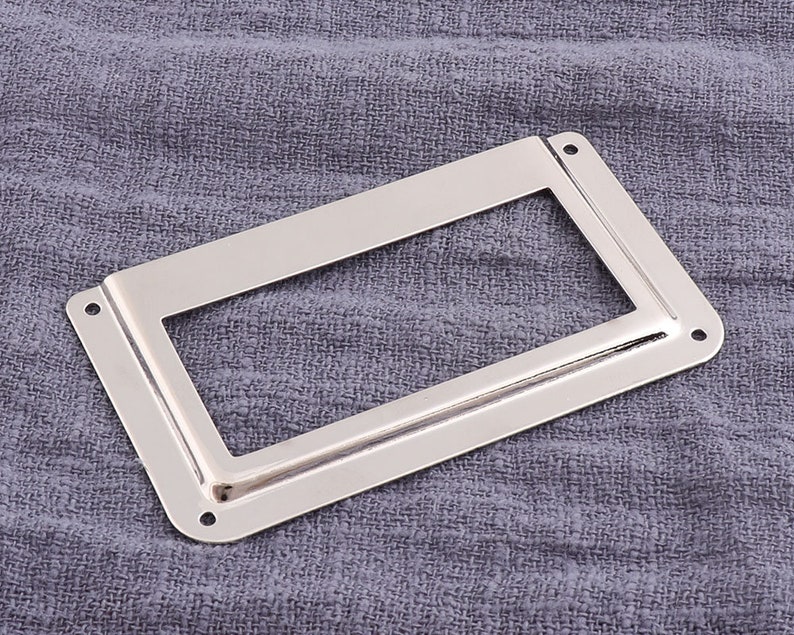 6pcs 48mm Silver Metal Labels Framesdrawer Labels Frame - Etsy