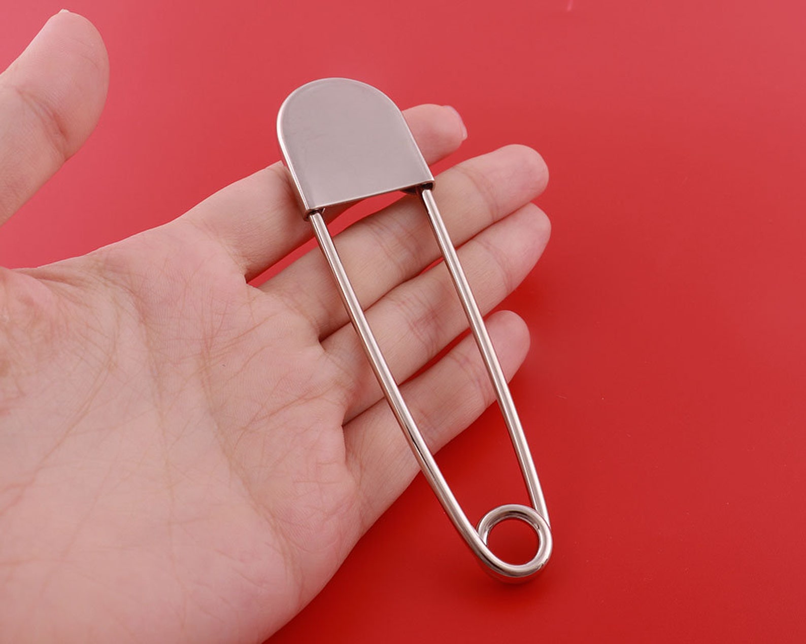 Silver Safety Pinsewing Safety Pinsdecorative Pins garment | Etsy