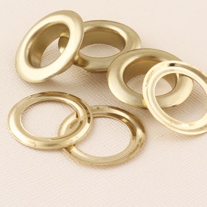 Eyelet With Washer,purse Eyelet，light Gold Grommets Eyelets,metal ...