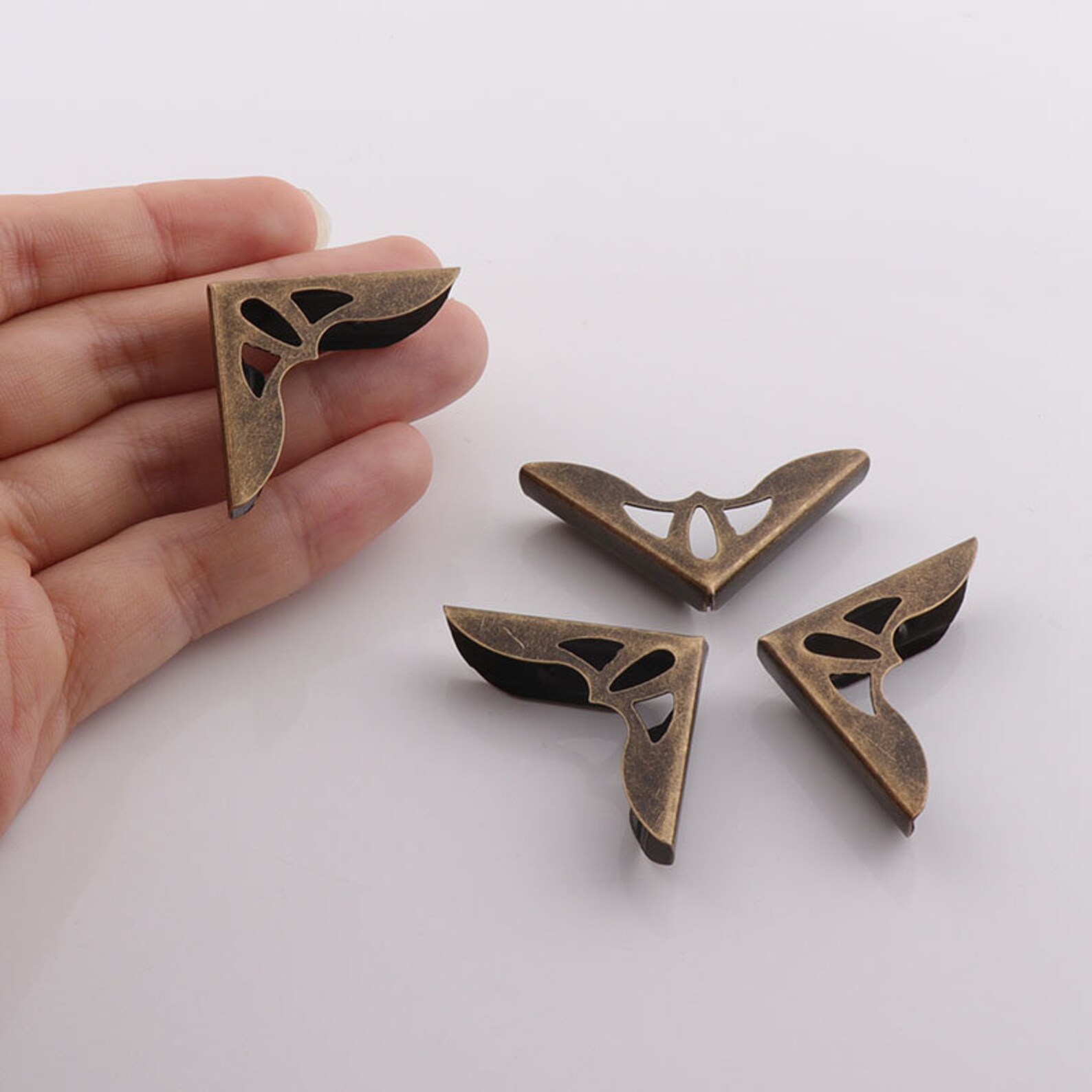 14PCS 30mm Bronze Book Cover Making metal Book Cornerscorner - Etsy