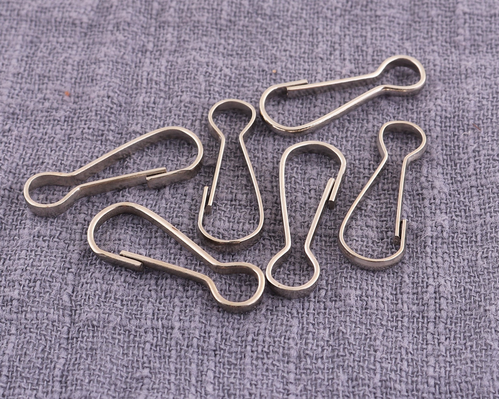 Lanyard Clip 100pcs Silver Plated Lanyard Hook 25mm Lanyard - Etsy
