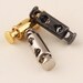 Gold/gunmetal/silver Spring Cord Lockmetal Cordcord End - Etsy