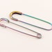 6pcs Rainbow Safety Pins, Large Safety Pin, Giant Safety Pins , Big ...
