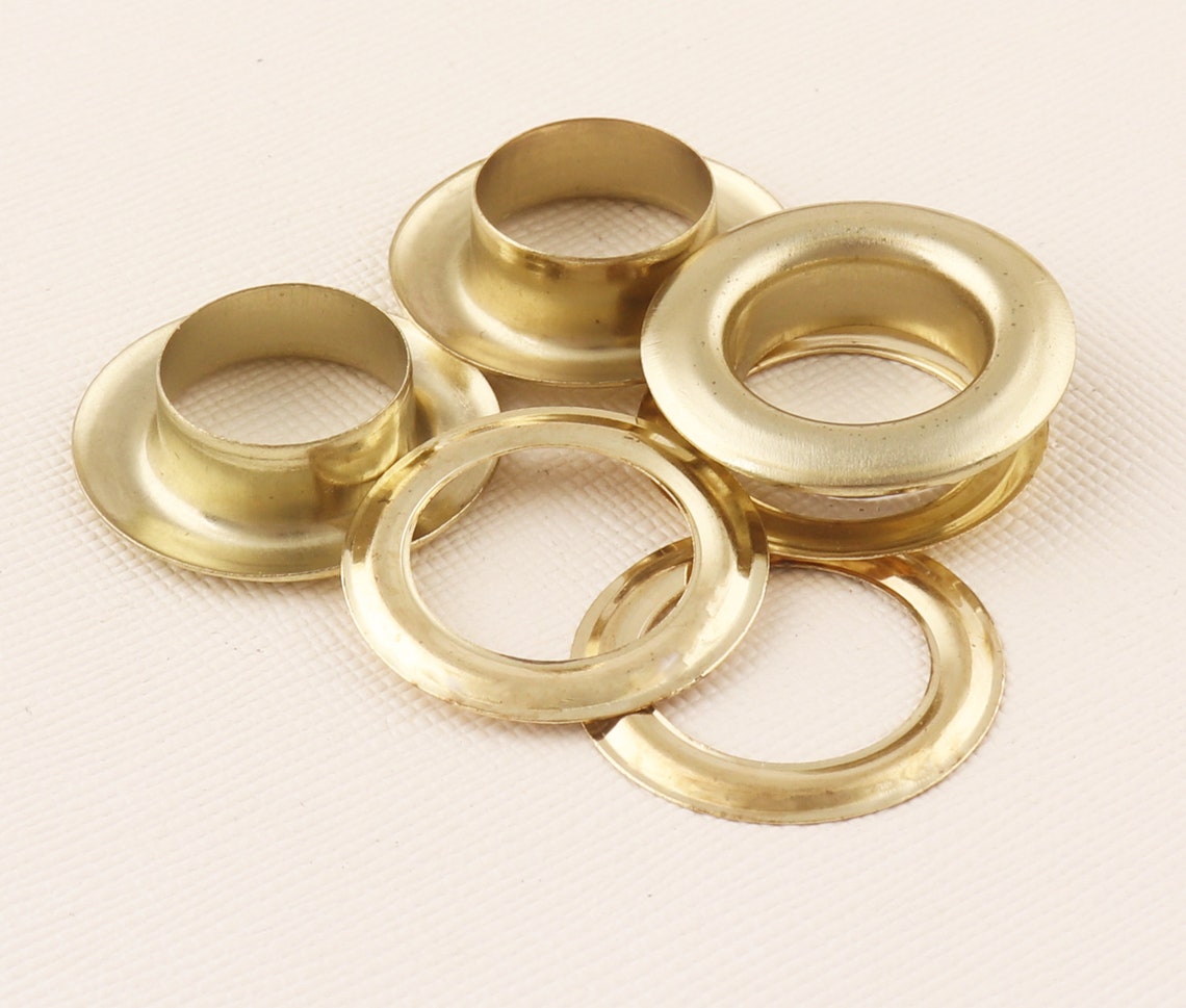 Eyelet With Washer,purse Eyelet，light Gold Grommets Eyelets,metal ...
