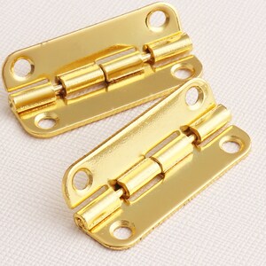 Gold Hinge Box Hinge Wooden Box Hinge Furniture Hinge,36mm Metal Small ...