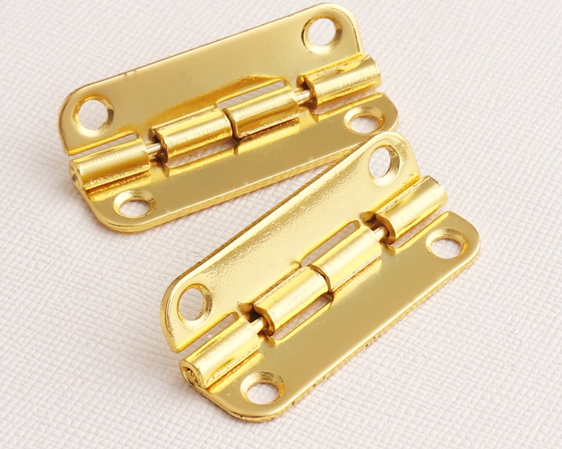 Gold Hinge Box Hinge Wooden Box Hinge Furniture Hinge,36mm Metal Small ...