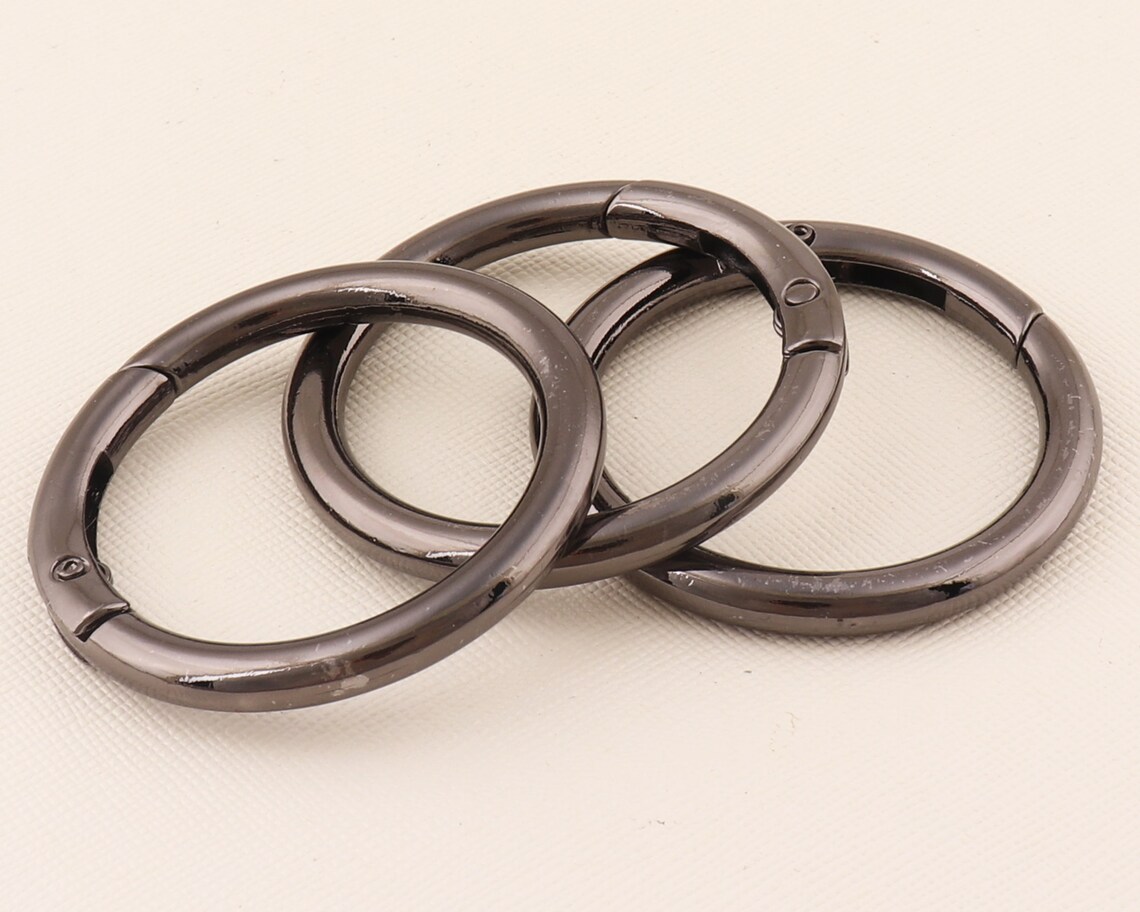Spring Ringgunblack Round Ringgate-ringo Ring Oval Spring - Etsy