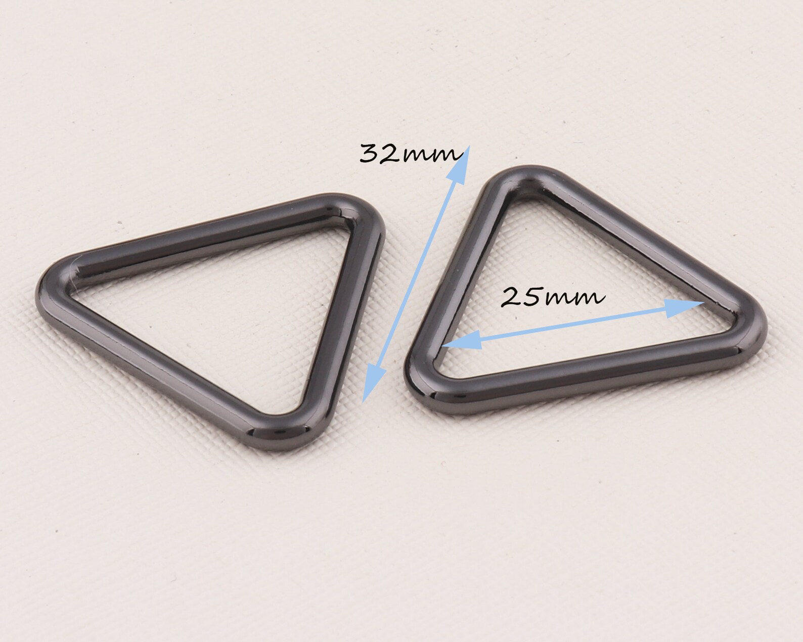 Triangle Welded Rings,metal Triangle for Bags Purse Screwing Crafts ...