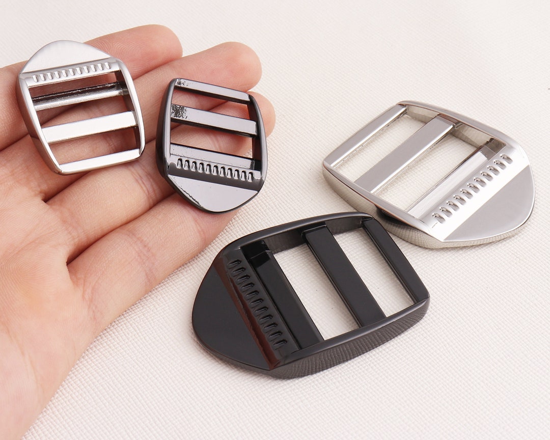 Strap Adjuster,bar Slide,heavy Duty Black Ladder Lock Buckle Strap ...