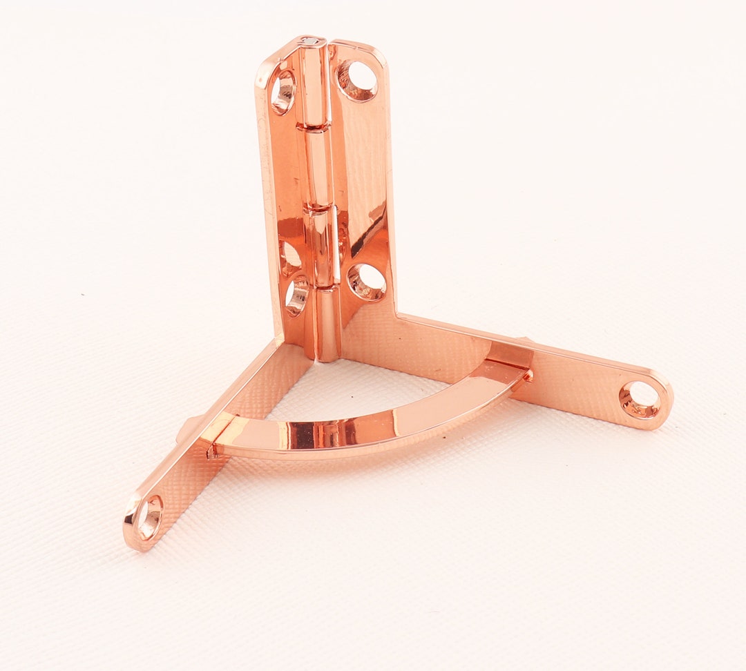 Rose Gold Top Lid Support Hinge ，jewelry Box Hinge,wooden Box Hinges ...