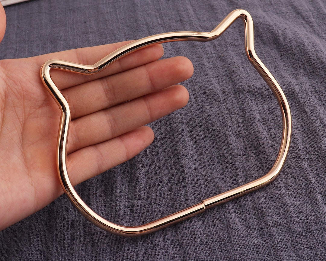 100mm Round Purse Frame Metal Purse Frame With Handle, 1pcs Metal ...