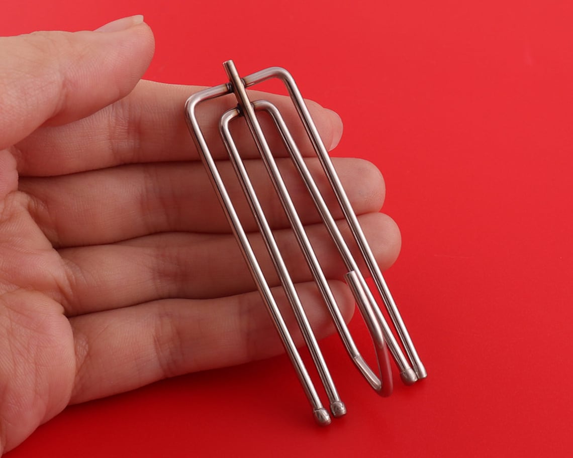 12pcs Metal Pleat Curtain Hooks Silver Curtain fastener Deep | Etsy