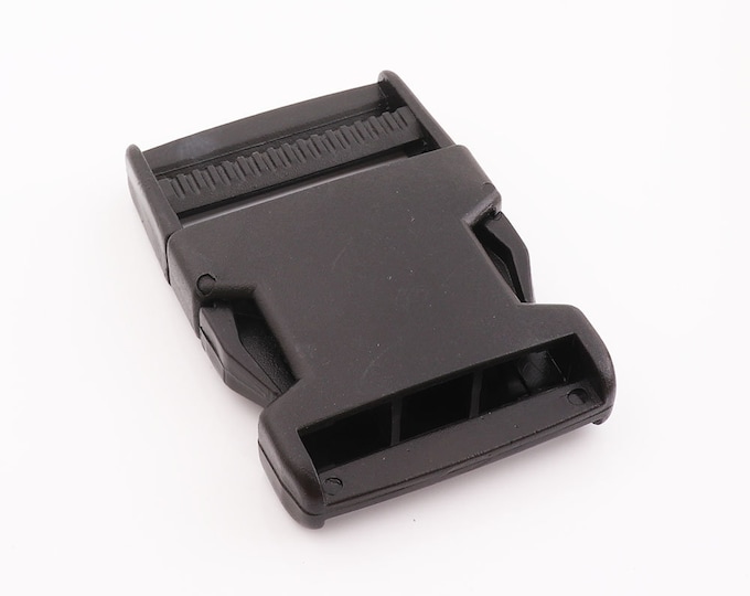 4pcs Black Plastic Buckle,locking Side Release Buckle,bag Buckles ...