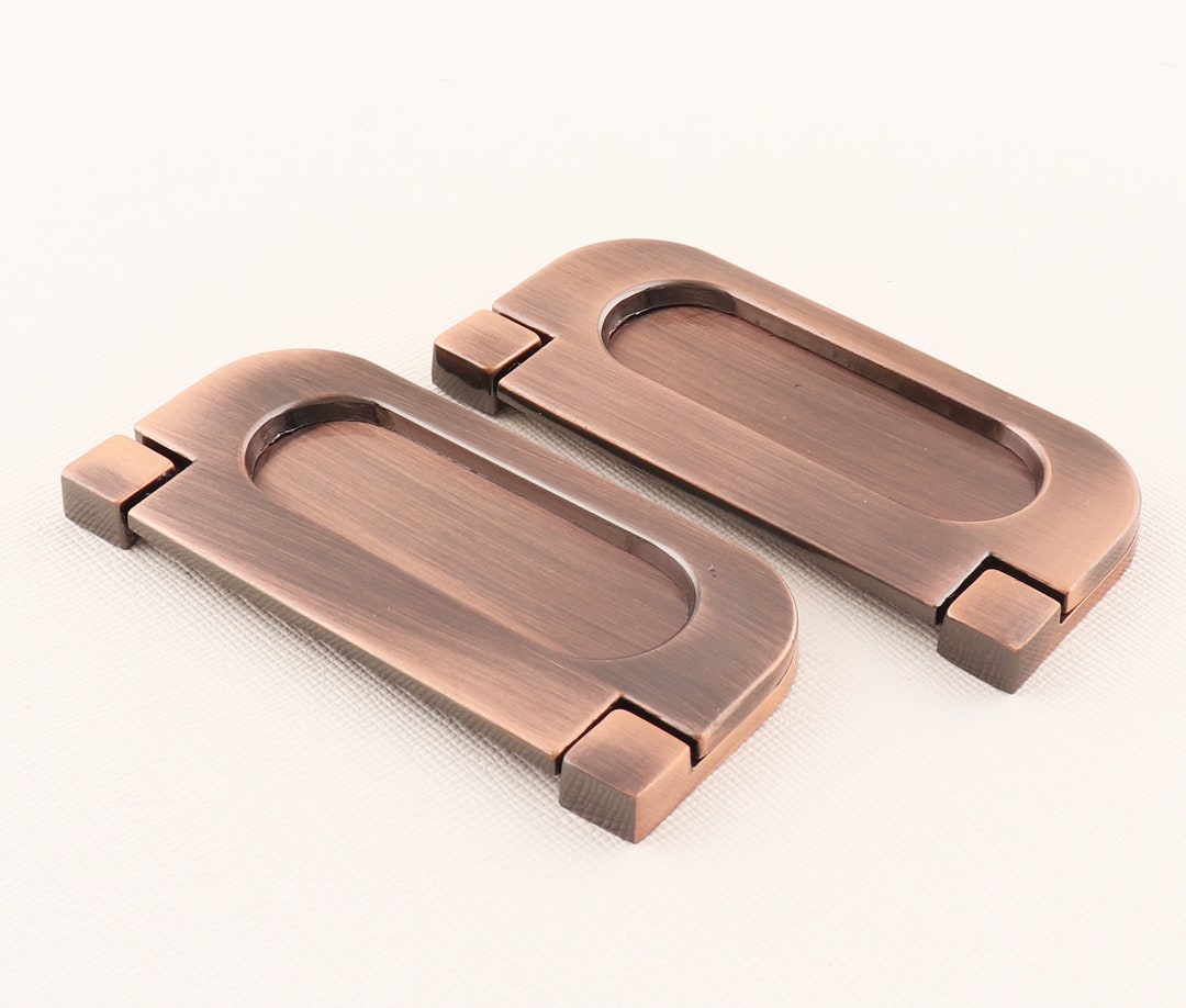 Red Copper Dresser Pulls,cabinet Door Pulls,new Chinese Pull Handles ...