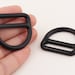 Black D Ringslide Buckle D Rings for Bags Strapadjuster - Etsy