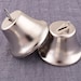 Silver Bells , Metal Bells, 10pcs Jewelry Bells, 43mm Christmas Bells ...