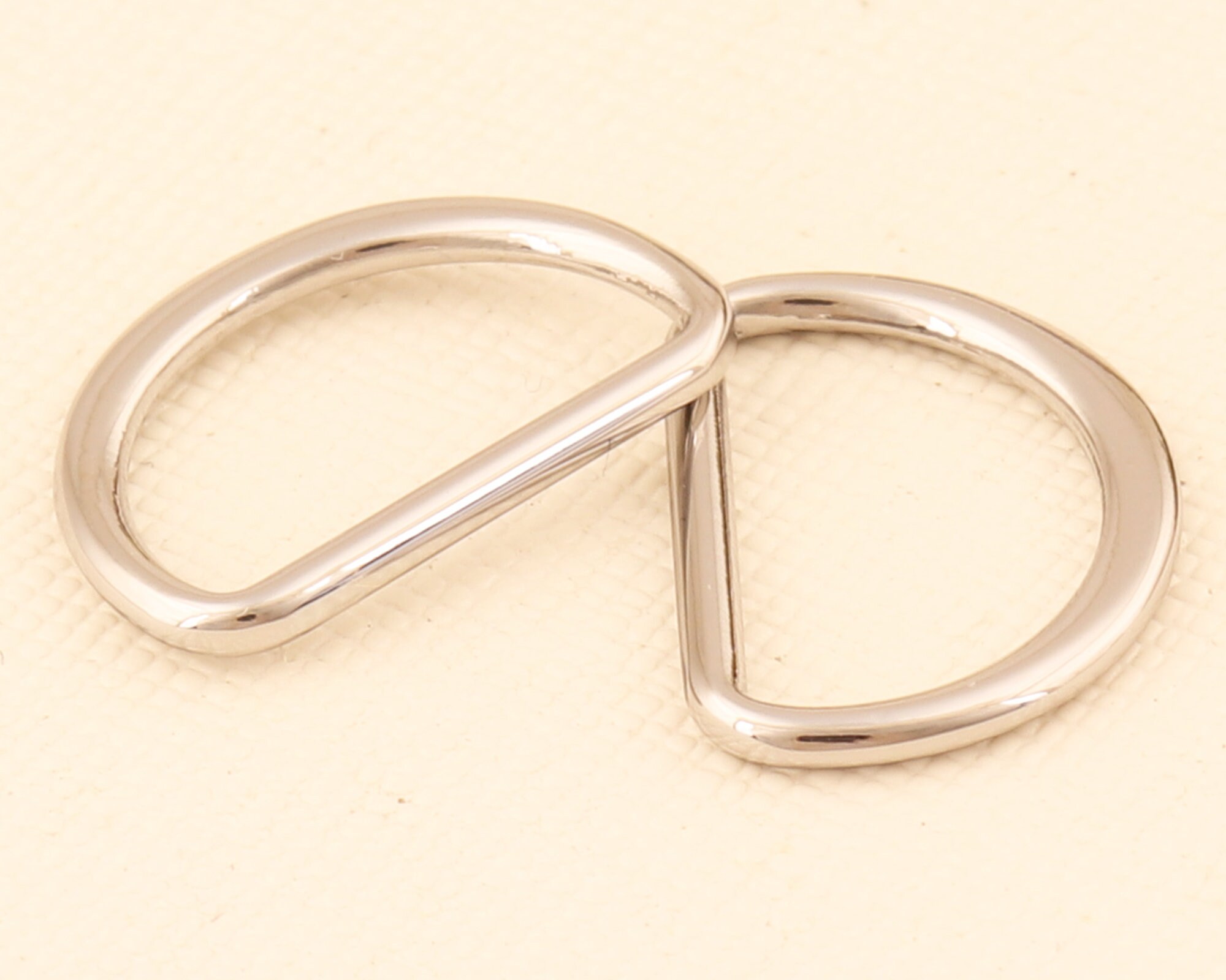 Silver D Ringmetal D Rings Dee Rings Weldedwelded D Rings - Etsy
