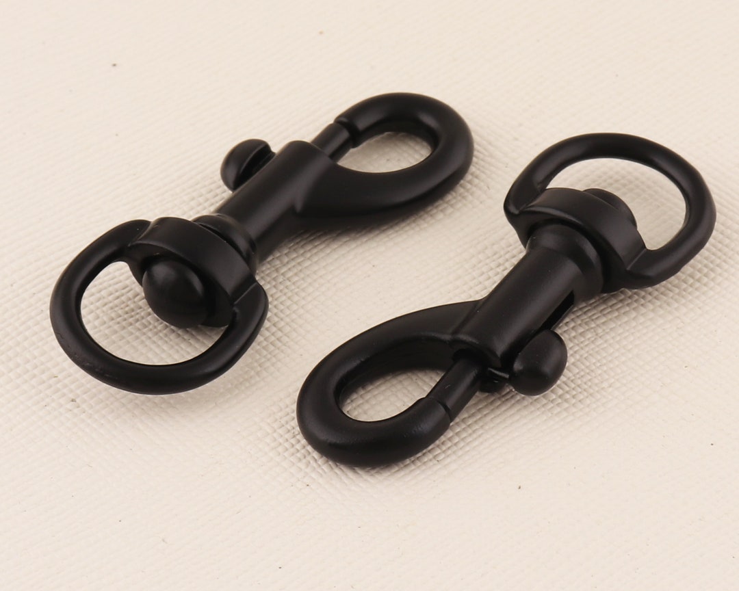 Lobster Swivel Clasps,black Metal Swivel Clasps Snap ,swivel Clasps for ...