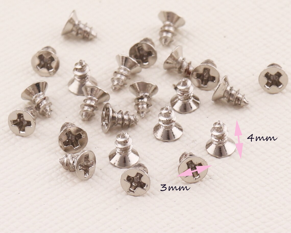Decorative Screws for Wood-flat Round Head Mini Tiny Machine - Etsy