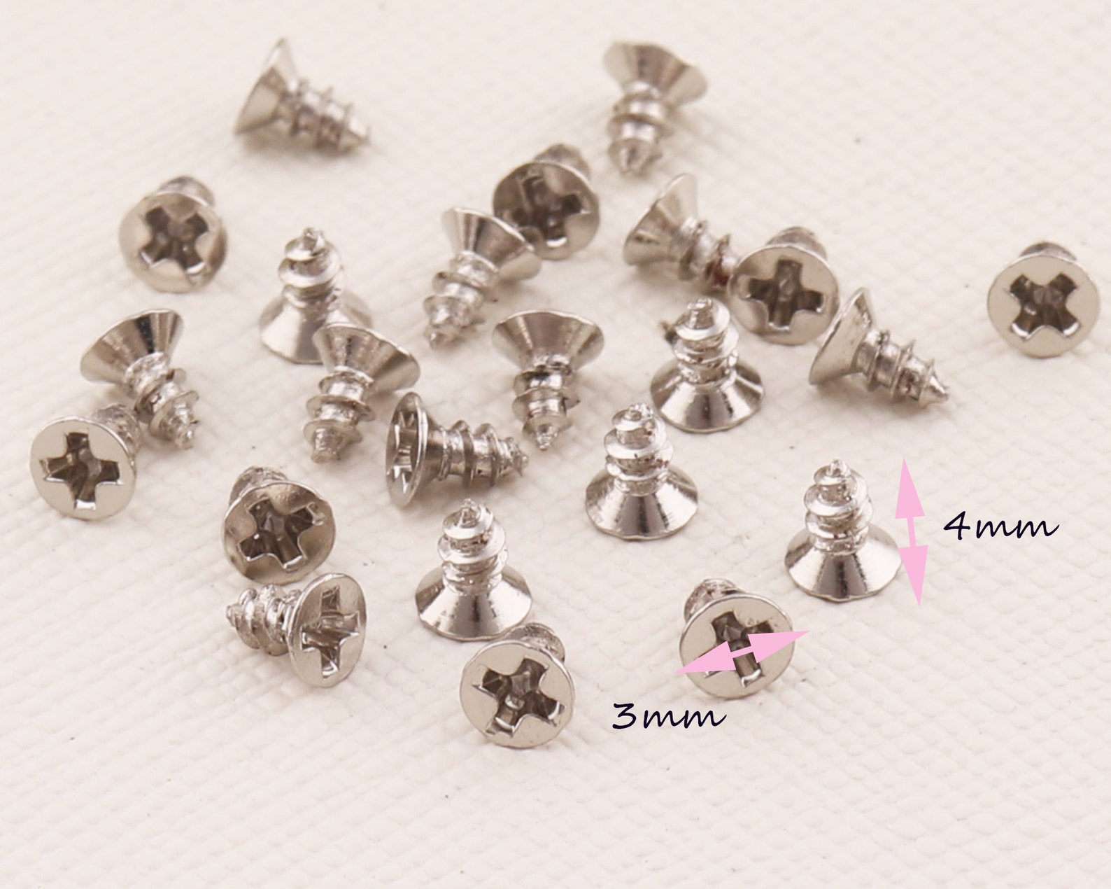 Decorative Screws for Wood-flat Round Head Mini Tiny Machine - Etsy