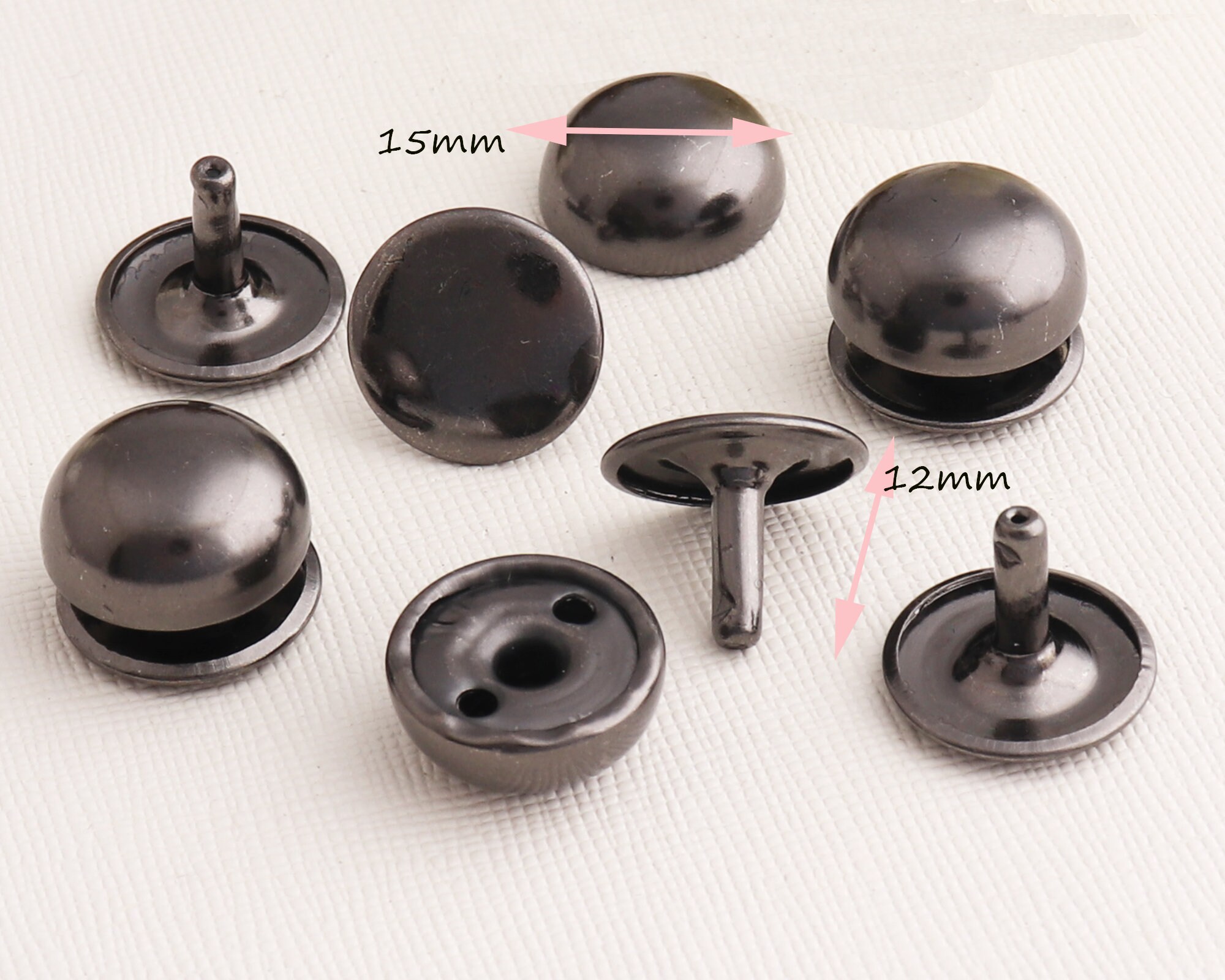 Double Cap Round Rivets,metal Rivets,rivets and Studs for Handbag ...