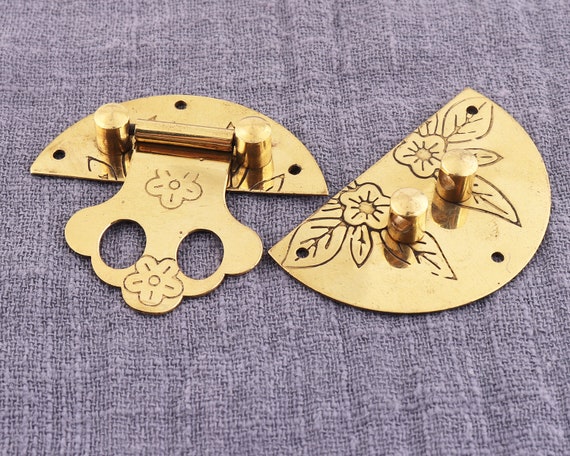 Gold Box Locks 50mm Wooden Box Lock Twist Lock Clutch Lock | Etsy