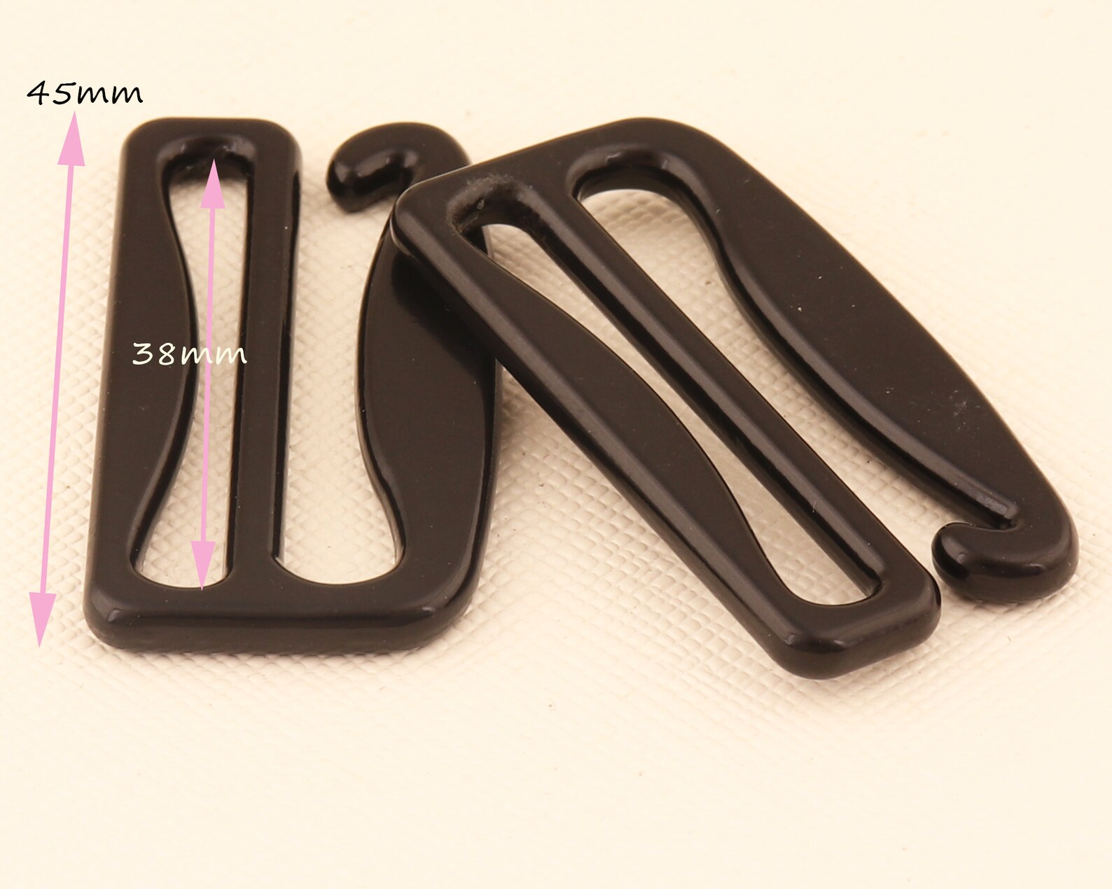 G Hookbra Strap Slider Hooks in Blackbra Making Strap Slide | Etsy