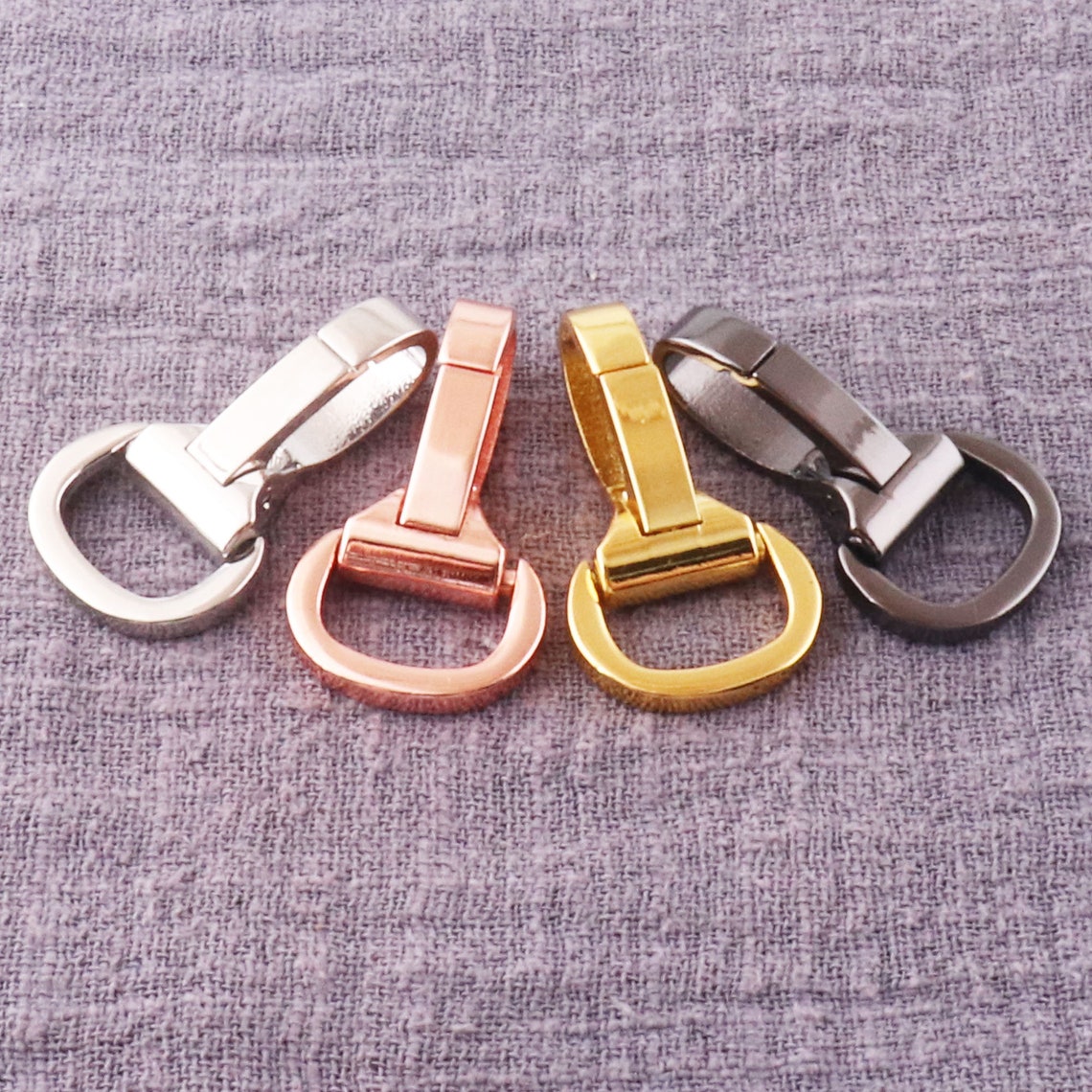 10pcs Swivel Clasp for Strap D Ring Swivel 15mm Rose Gold - Etsy