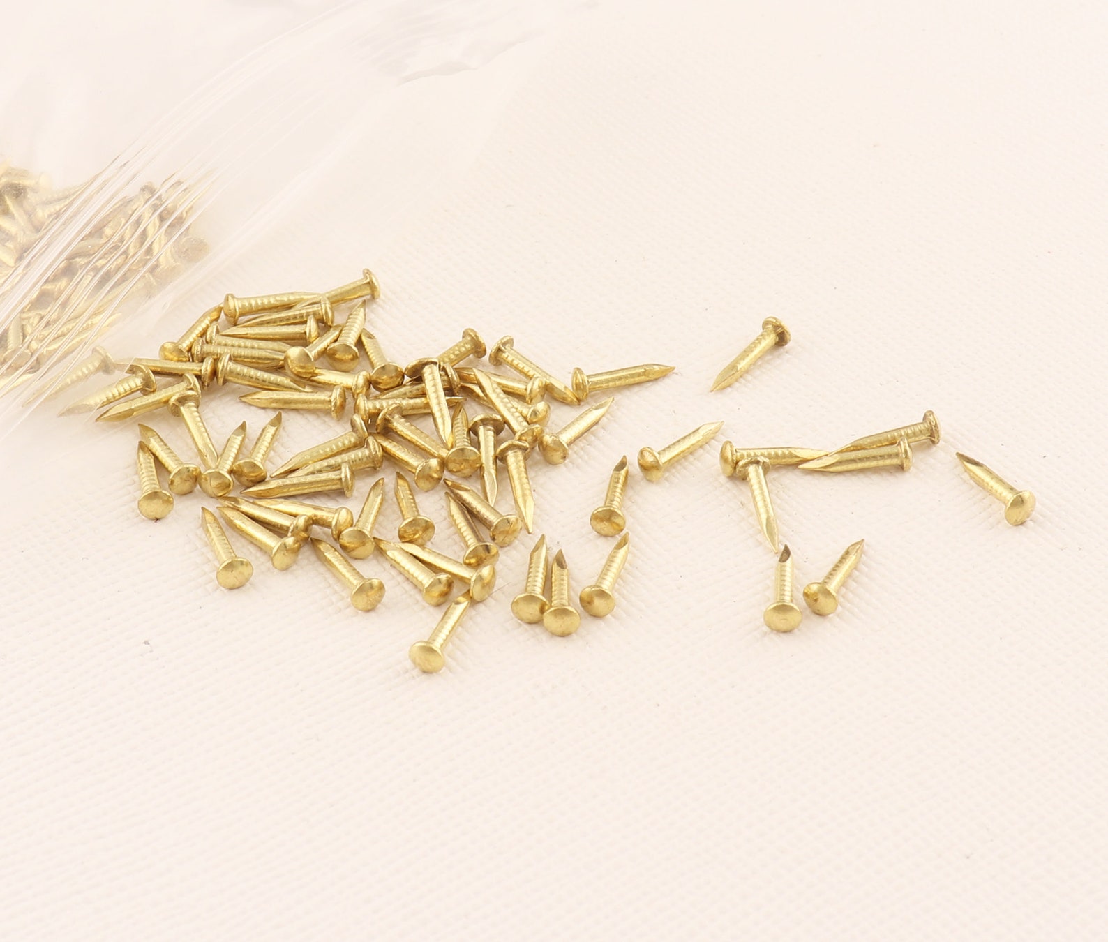 200pcs Gold Flat Head Screws for Small Box Hardware Wood | Etsy