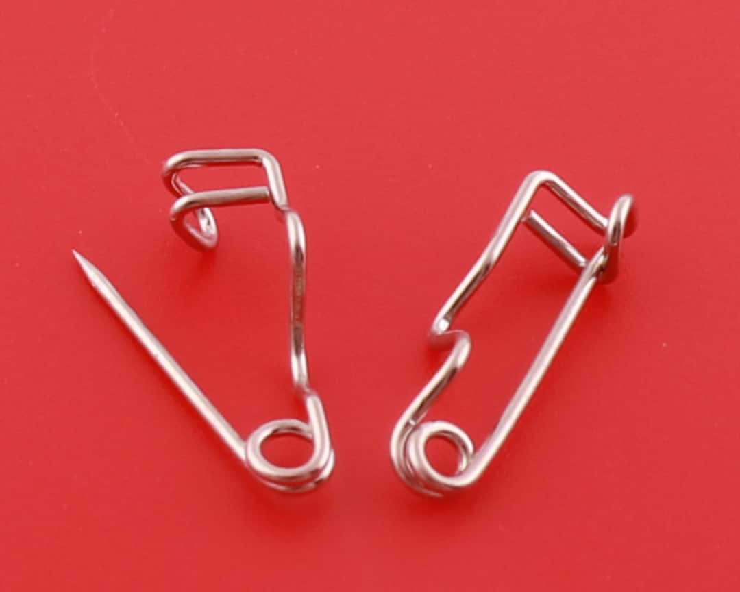 50pcs Silver Safety Pinsewing Safety Pinsdecorative Pins - Etsy