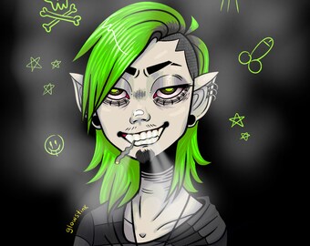 Digital Bust up Character Art / Custom Art Commissions - Etsy