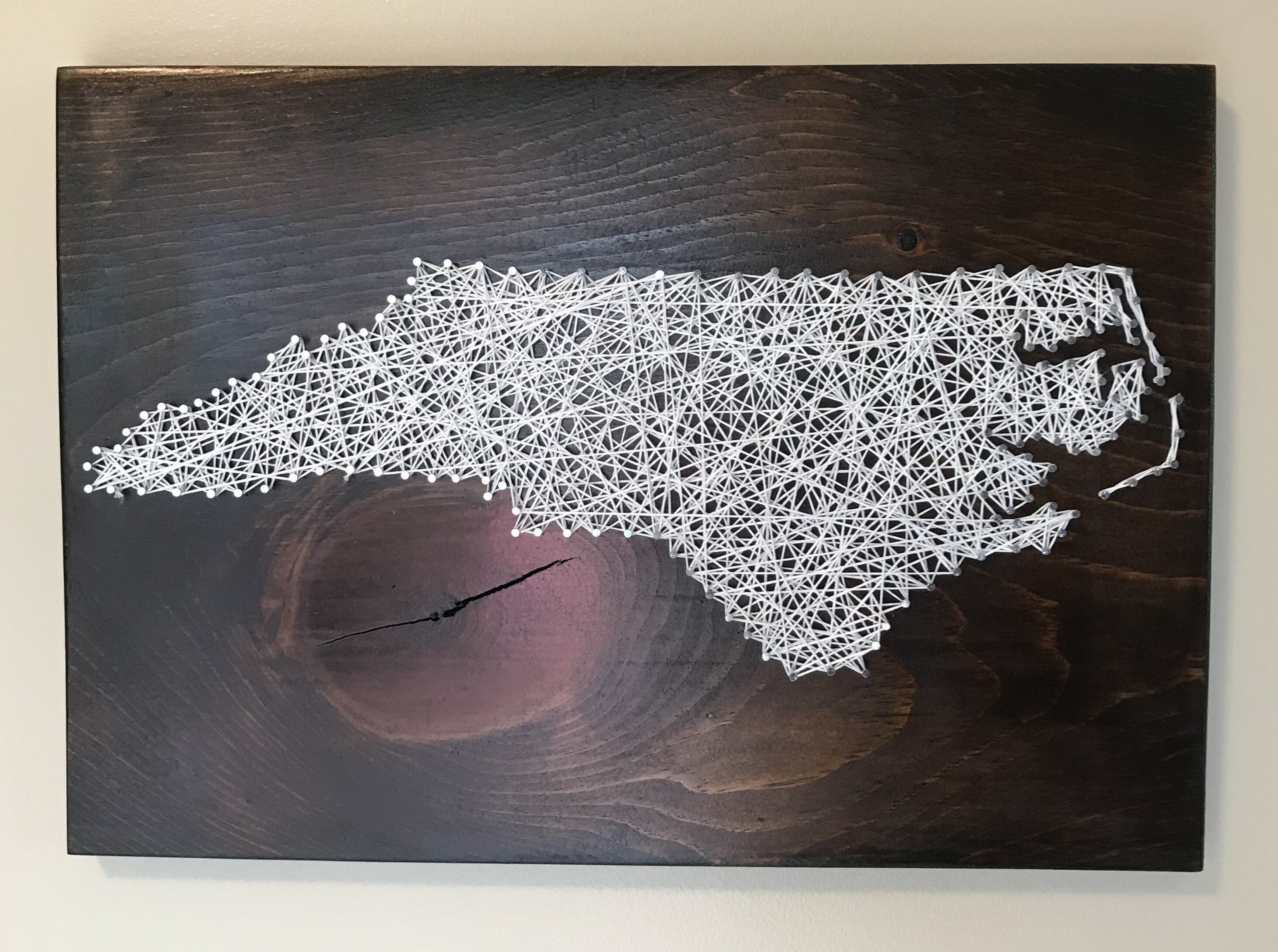 North Carolina String Art - Etsy