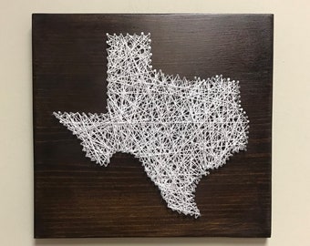 Texas String Art - Etsy