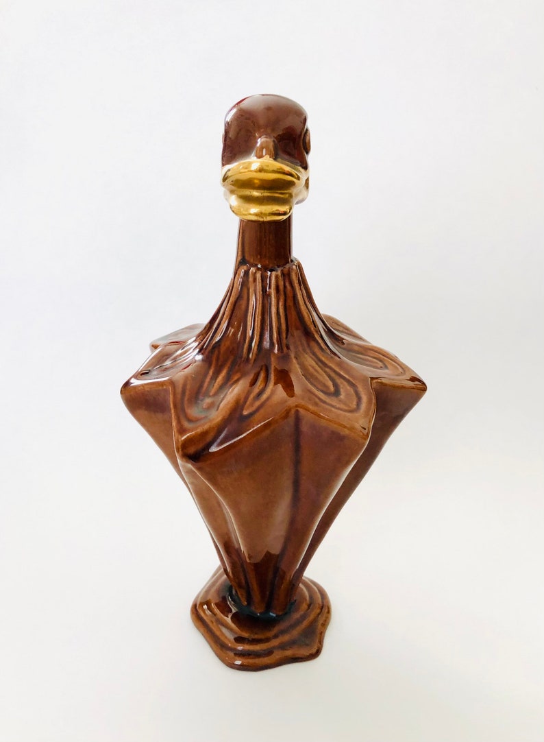 Mid Century Franor Royale France Ceramic Duck Figural Decanter | Etsy