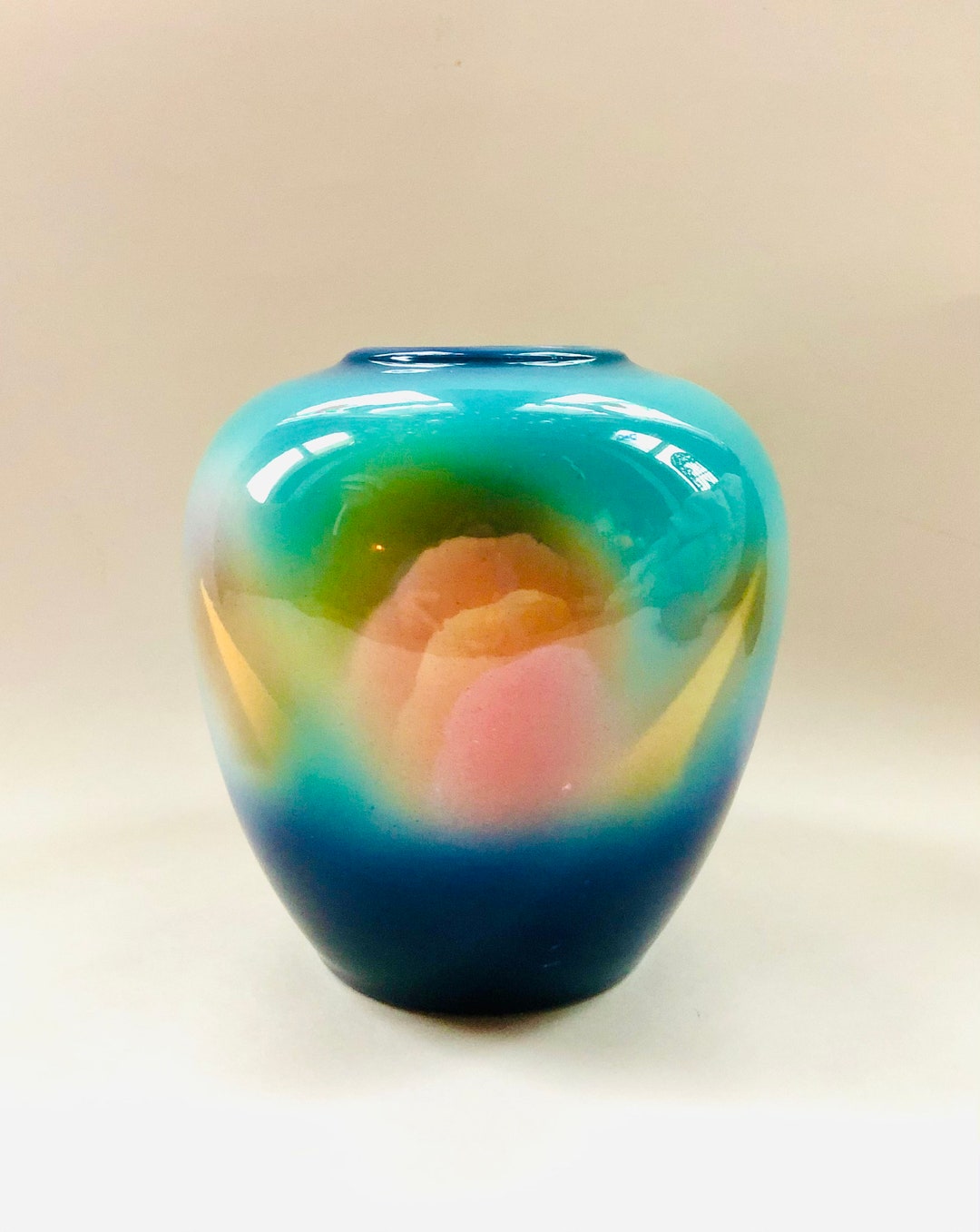 Vintage Judith Stiles Studio Art Pottery Vase New York - Etsy