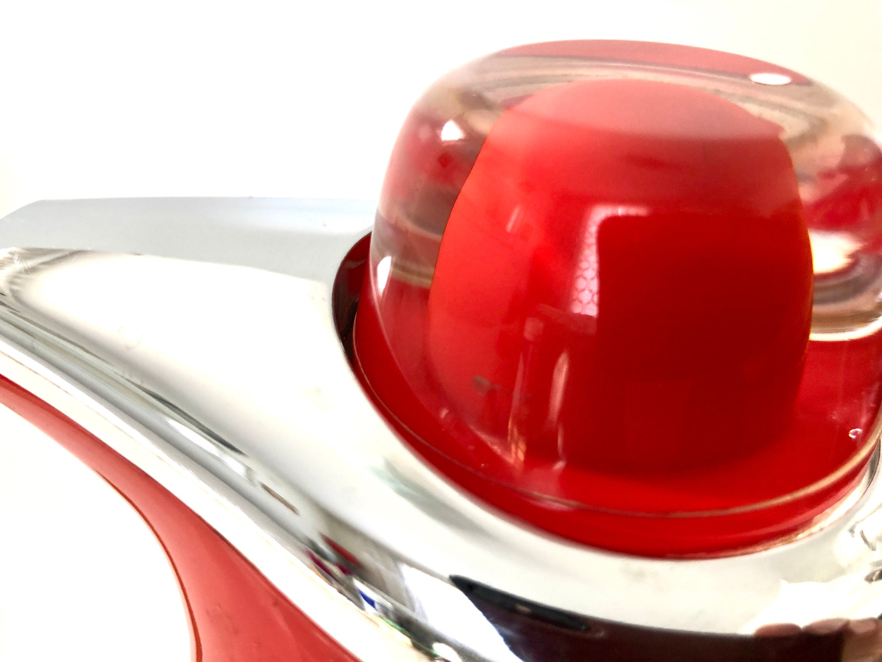 Mid Century Mod Corning Designs Bright Red Thermal Carafe Pitcher ...
