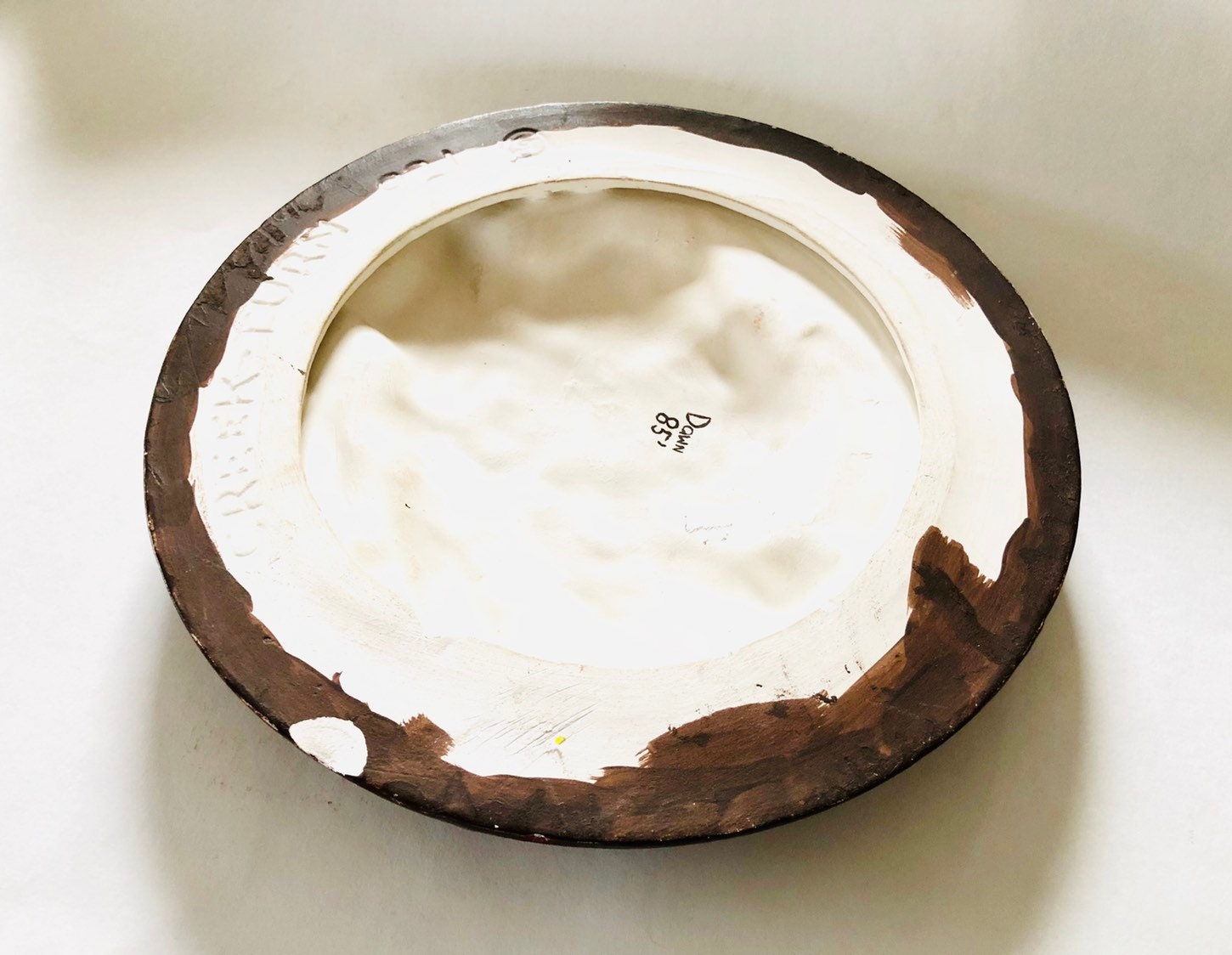 Vintage Creek Turn Pottery Native American Portrait Hand - Etsy Israel