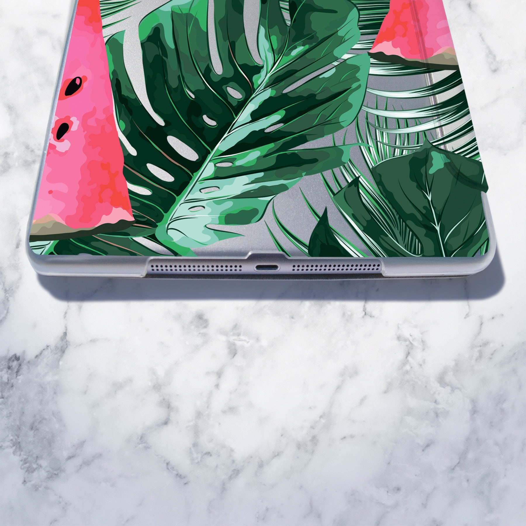 Watermelon Ipad Case Ipad Pro 12.9 Palm Leaves Case Ipad 7th - Etsy