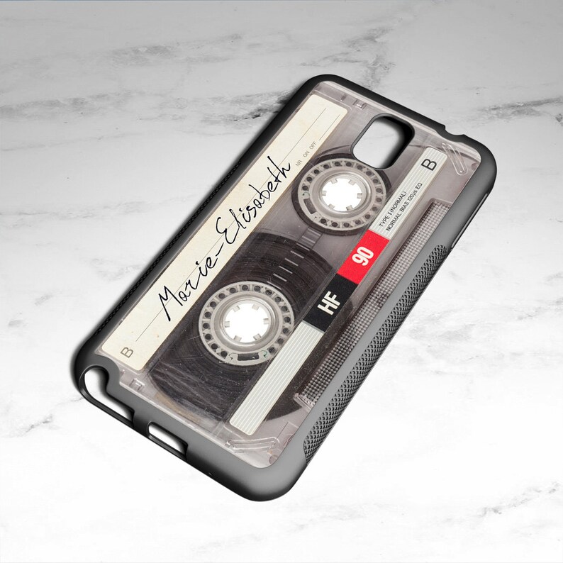 Cassette Tape iPhone X case Personalized case iPhone 8 Name | Etsy