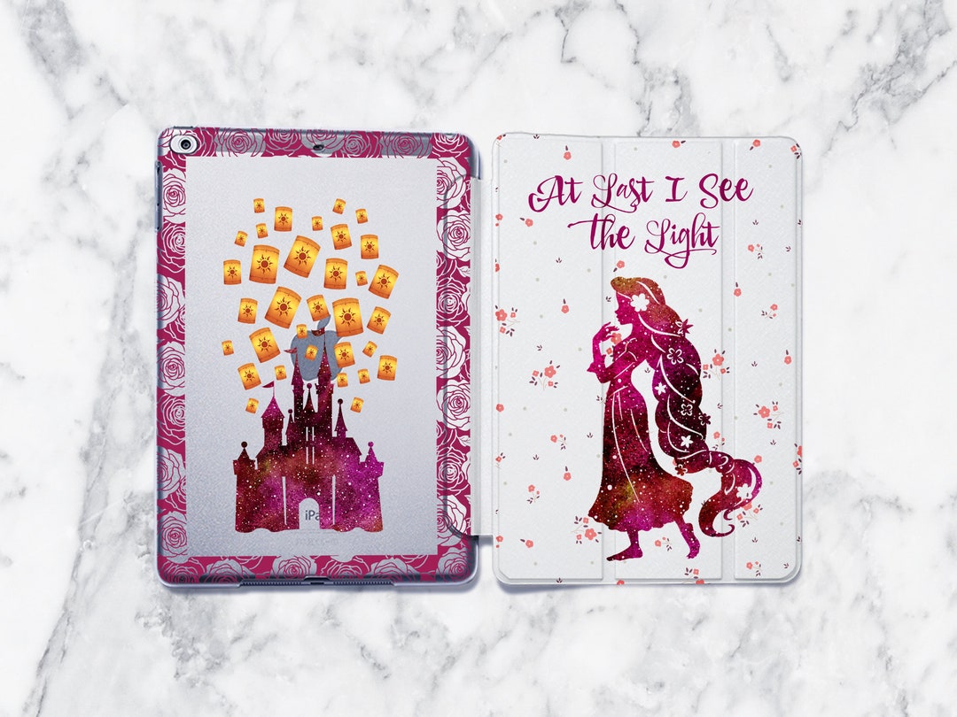 Floral iPad Mini 6 Case Cute Princess iPad 10.2 Inch Case Sky Lanterns ...