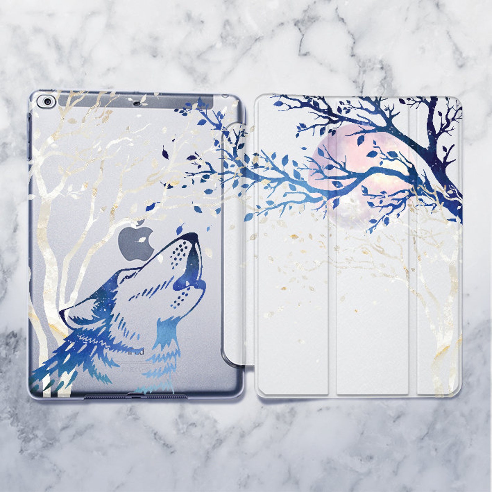 Ipad Pro 10.5 Wolf Case Ipad 5 Gen Case Nature Ipad Pro 9.7 - Etsy