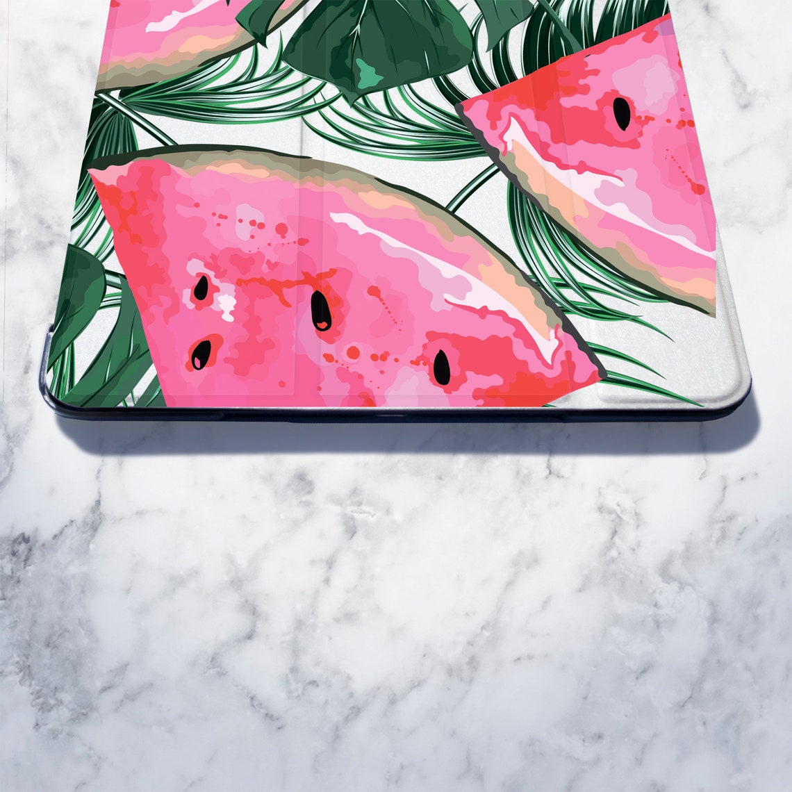 Watermelon Ipad Case Ipad Pro 12.9 Palm Leaves Case Ipad 7th - Etsy